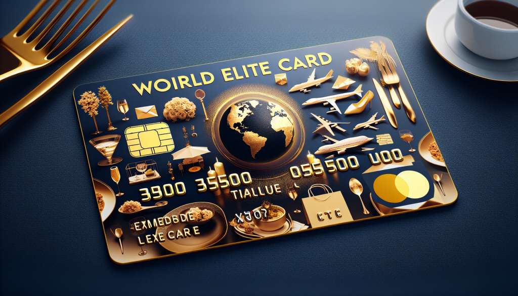 Unlock Exclusive Benefits with the Mastercard World Elite Credit Card ...